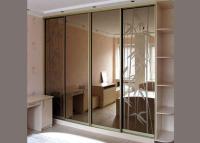 China Sliding Door Tinted Mirror Glass 3mm Thickness Multicolor Size Customized for sale