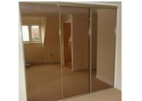 China Popular Decorative Brown Tinted Mirror , Various Sizes Tinted Tempered Glass for sale