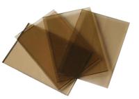China Popular Decorative Brown Tinted Mirror , Various Sizes Tinted Tempered Glass for sale