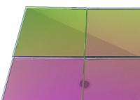 China Fashion Red Tinted Mirror Glass 6mm Thickness Flat Shape Sample Accepted for sale