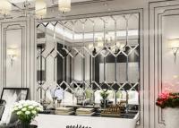 China Easy Cleaning Tinted Tinted Glass Sheet Multi Color Large Art Mirrors for sale