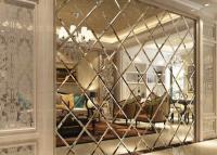 China Easy Cleaning Tinted Tinted Glass Sheet Multi Color Large Art Mirrors for sale