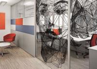 China Popular Digital Printing On Glass , Digital Image On Glass For Glass Partition for sale