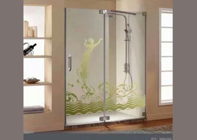China Bathroom Digital UV Printing On Glass , 6~12mm Printing Art On Glass for sale