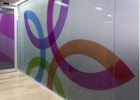 China 3~12mm Digital Image On Glass , Digital Photo Printing On Glass For Hall Decoration for sale