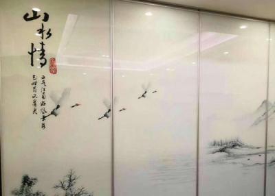 China Exquisite Appearance Digital Printing On Glass Size Custom For Home Decoration for sale