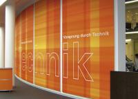 China Scratch Resistant Digital Printing On Glass For Building Exterior Wall for sale