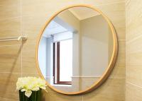 China 3-6mm Framed Bathroom Mirrors , Exquisite Appearance Big Decorative Wall Mirrors for sale