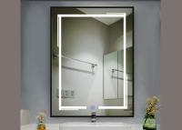 China Waterproof Light Oak Framed Mirrors , Oversized Decorative Wall Mirrors for sale