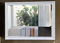 China Oversized Framed Bathroom Mirrors / Wall Mounted Decorative Mirrors For Living Room for sale