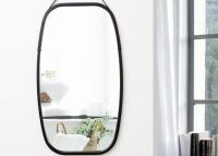 China Modern Framed Large Wall Mounted Mirrors No Fading No Deformation Thickness 3-6mm for sale