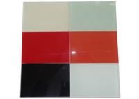 China Surface Smooth Modern Painted Glass Moisture Resistant For Offices / Hotels for sale
