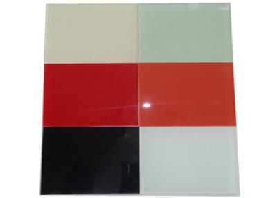 China Surface Smooth Modern Painted Glass Moisture Resistant For Offices / Hotels for sale