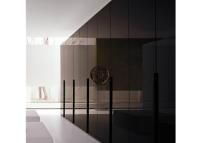 China Multifunction Custom Painted Glass , Black Back Painted Glass With Safety PE Film for sale