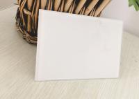 China Various Sizes Wardrobe Mirror Glass , Easy Cleaning White Back Painted Glass for sale