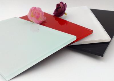 China Multi Function Decorative Lacquered Glass , Replacement Mirror Glass For Wardrobe Door for sale