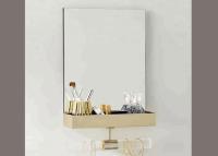 China Shape Custom Silver Mirror Sheet 6mm Thickness With Clear / Bright Surface for sale