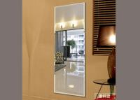 China Custom Size Mirror Glass Sheets , Safety Mirror Sheet For Home Decorations for sale