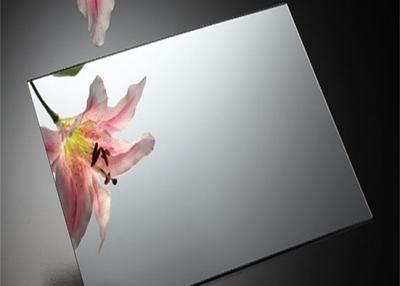 China Custom Size Mirror Glass Sheets , Safety Mirror Sheet For Home Decorations for sale
