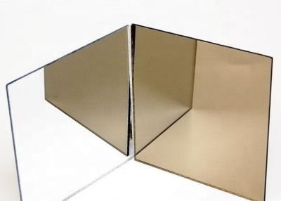 China Wall Mounted Silver Mirror Sheet Glass Simple Style For Home Appliance for sale