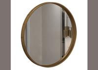 China Economical Silver Framed Bathroom Mirrors , Wall Mounted Contemporary Silver Glass Mirror for sale