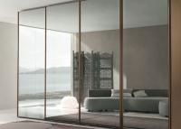 China Custom Silver Mirror Sheet , 3~6mm Thickness Round Silver Wall Mirror for sale