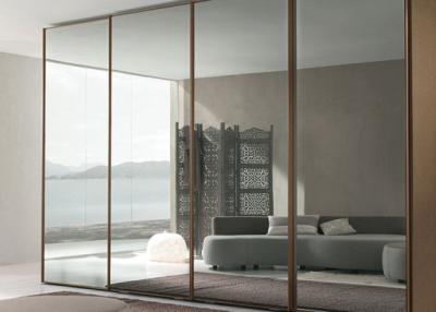 China Custom Silver Mirror Sheet , 3~6mm Thickness Round Silver Wall Mirror for sale
