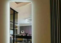 China Popular Custom Cut Mirror Glass , Clear Float Mirror With Clear / Bright Surface for sale