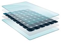 China Decorative Clear Solar Glass , Low Iron Toughened Glass Thickness Customized for sale