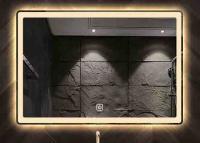China Durable Smart LED Bathroom Mirror Anti Corrosion  With White / Warm Light for sale