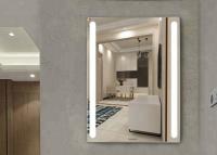 China Antioxidant Smart LED Bathroom Mirror Size Customized Decorative Rectangle Mirrors for sale