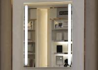 China Antioxidant Smart LED Bathroom Mirror Size Customized Decorative Rectangle Mirrors for sale