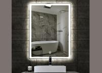 China Stylish  Rectangle Vanity Mirror , Illuminated Wall Mirrors For Bathroom for sale