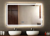 China Illuminated Smart LED Bathroom Mirror Energy Saving With Smart Touch Switch for sale