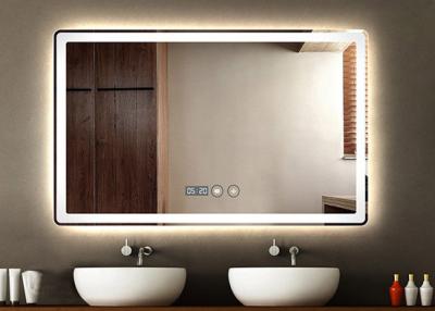 China Illuminated Smart LED Bathroom Mirror Energy Saving With Smart Touch Switch for sale