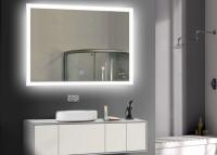 China Modern LED Illuminated Bathroom Mirror / Waterproof Touch Screen Smart Mirror for sale