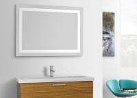China Modern LED Illuminated Bathroom Mirror / Waterproof Touch Screen Smart Mirror for sale