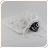China Custom Recycled Organic Cotton Canvas Drawstring Dust Bag with Logo for Clothes Shoes Storage 500pcs MOQ for sale
