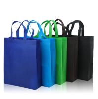 China Custom Logo Non-Woven Shopping Bag 80gsm 100gsm Eco-Friendly Promotion Tote for sale
