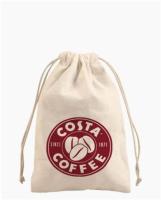China Custom Recycled Organic Cotton Canvas Drawstring Dust Bag with Logo for Clothes Shoes Storage 500pcs MOQ for sale