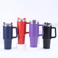 China 40oz Stainless Steel Vacuum Insulated Bottle with Screw On Lid Custom Logo Vehicle Mounted for sale