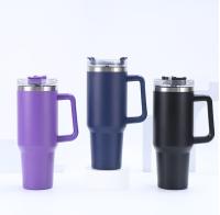 China 40oz Stainless Steel Vacuum Insulated Bottle with Screw On Lid Custom Logo Vehicle Mounted for sale