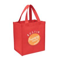 China Custom Non Woven Shopping Bag Tote 60gsm 140gsm CMYK Printing Reusable for sale