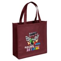 China Custom Non Woven Shopping Bag Tote 60gsm 140gsm CMYK Printing Reusable for sale