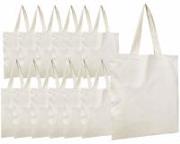 China Large Organic Canvas Tote Bag Shopping Neutral Blank Plain Bulk for sale
