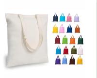 China Large Organic Canvas Tote Bag Shopping Neutral Blank Plain Bulk for sale