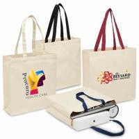 China Custom Logo Cotton Tote Bag Bulk Reusable Grocery Shopping 12OZ Canvas for sale