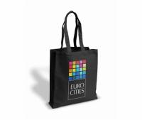 China Embroidered Recycled Canvas Bags Totes Logo Printed Customizable for sale