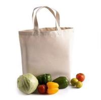 China Heavy Duty Canvas Shopping Tote Bag 16x16x8 inch Custom Logo Reusable Grocery Bag for sale