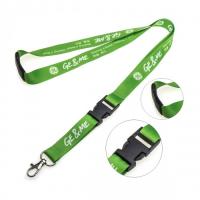 China Colorful Flat Polyester nylon Waterproof Phone Lanyard strap With Hook Buckle Safe Clip for sale